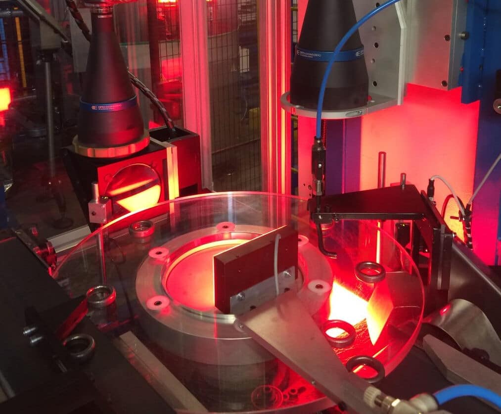 Fastener Glass Table Inspection High Accuracy Heavy Duty